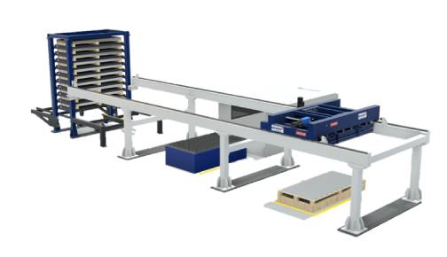 High-Precision Fiber Laser Cutting Machine by Messer Cutting Systems